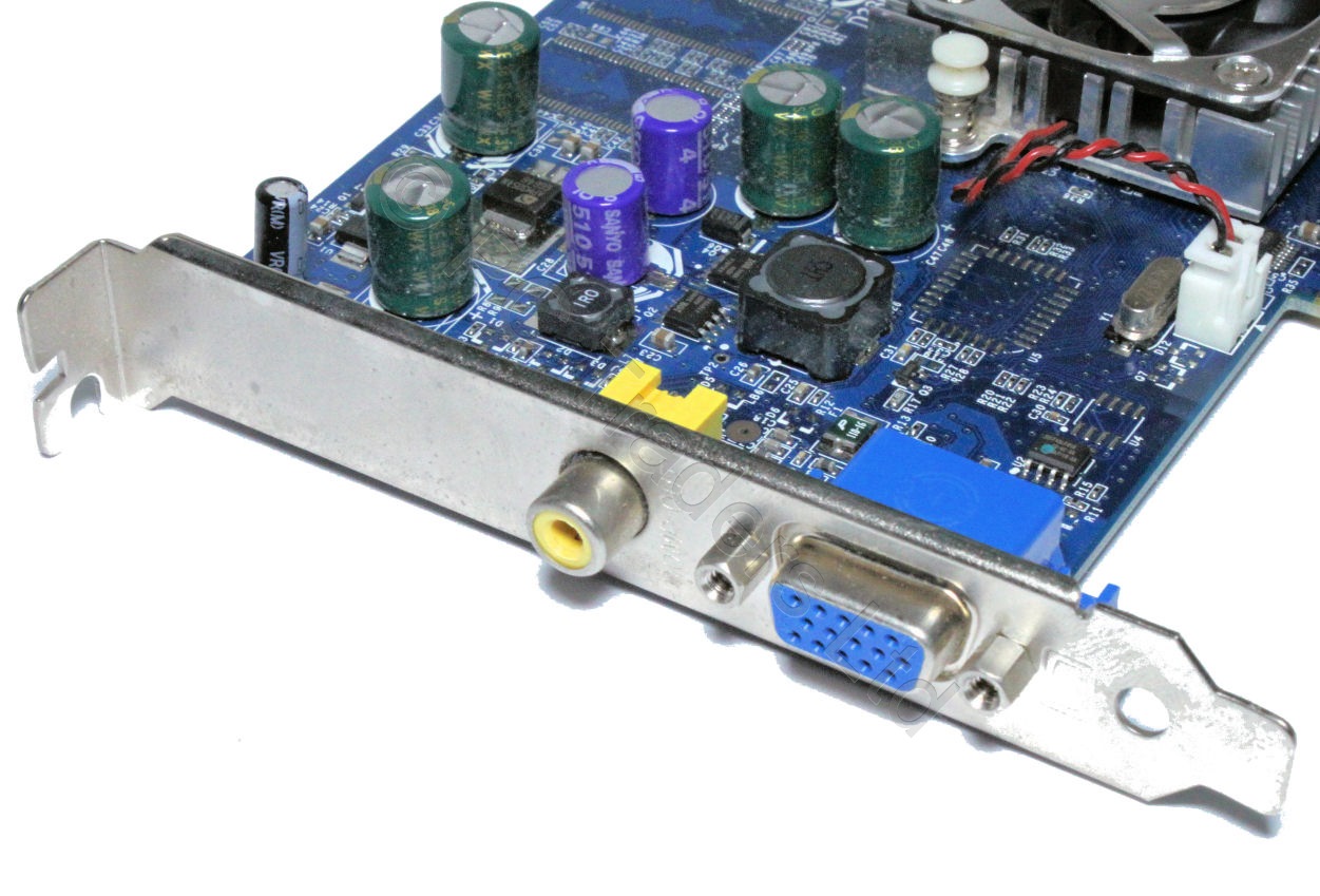 NVIDIA GeForce FX 5500 - GV-N55128T - 128MB AGP Video Graphics Card ...
